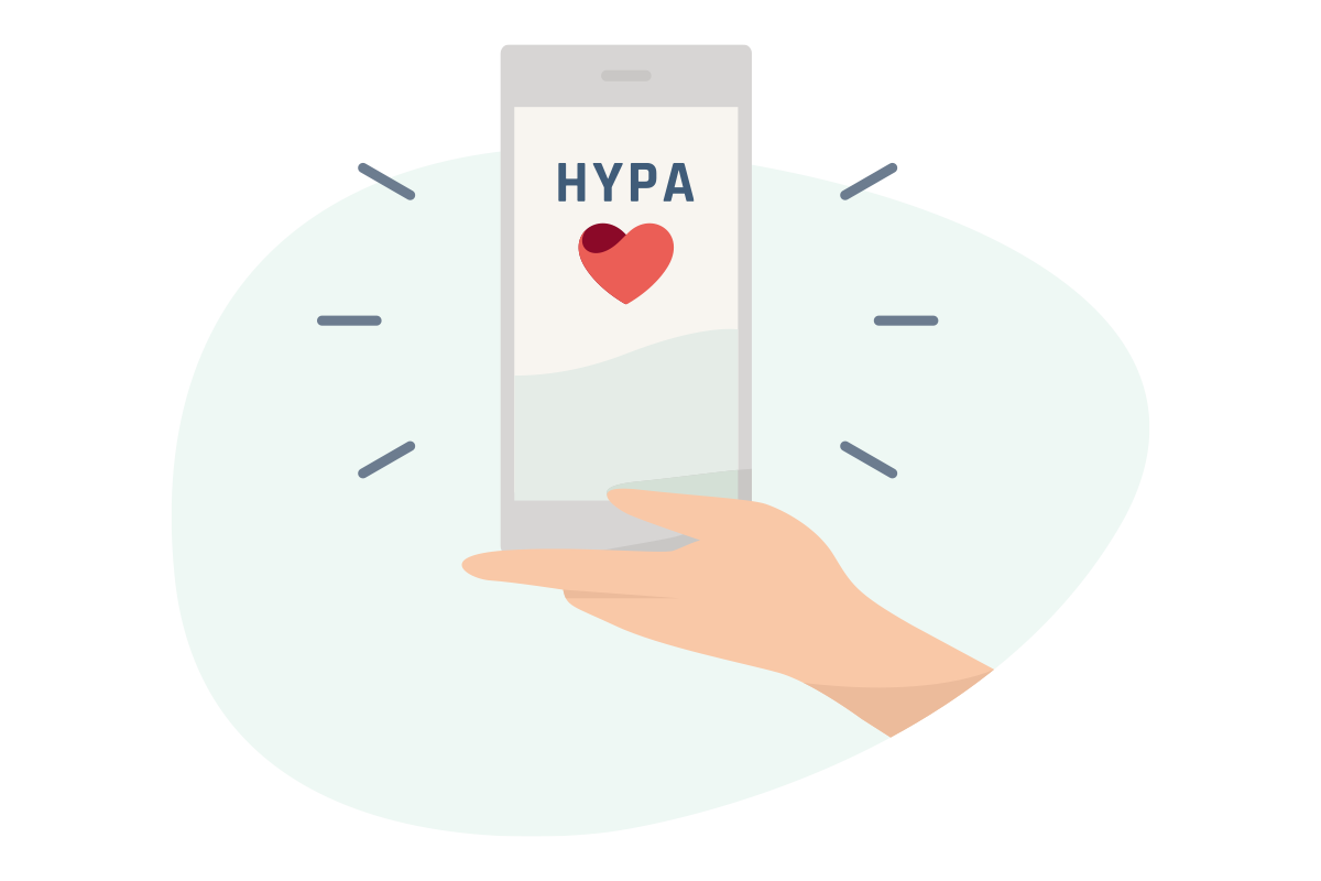 HYPA – die digitale Therapieanwendung (diTA) für dein Hypertoniemanagement